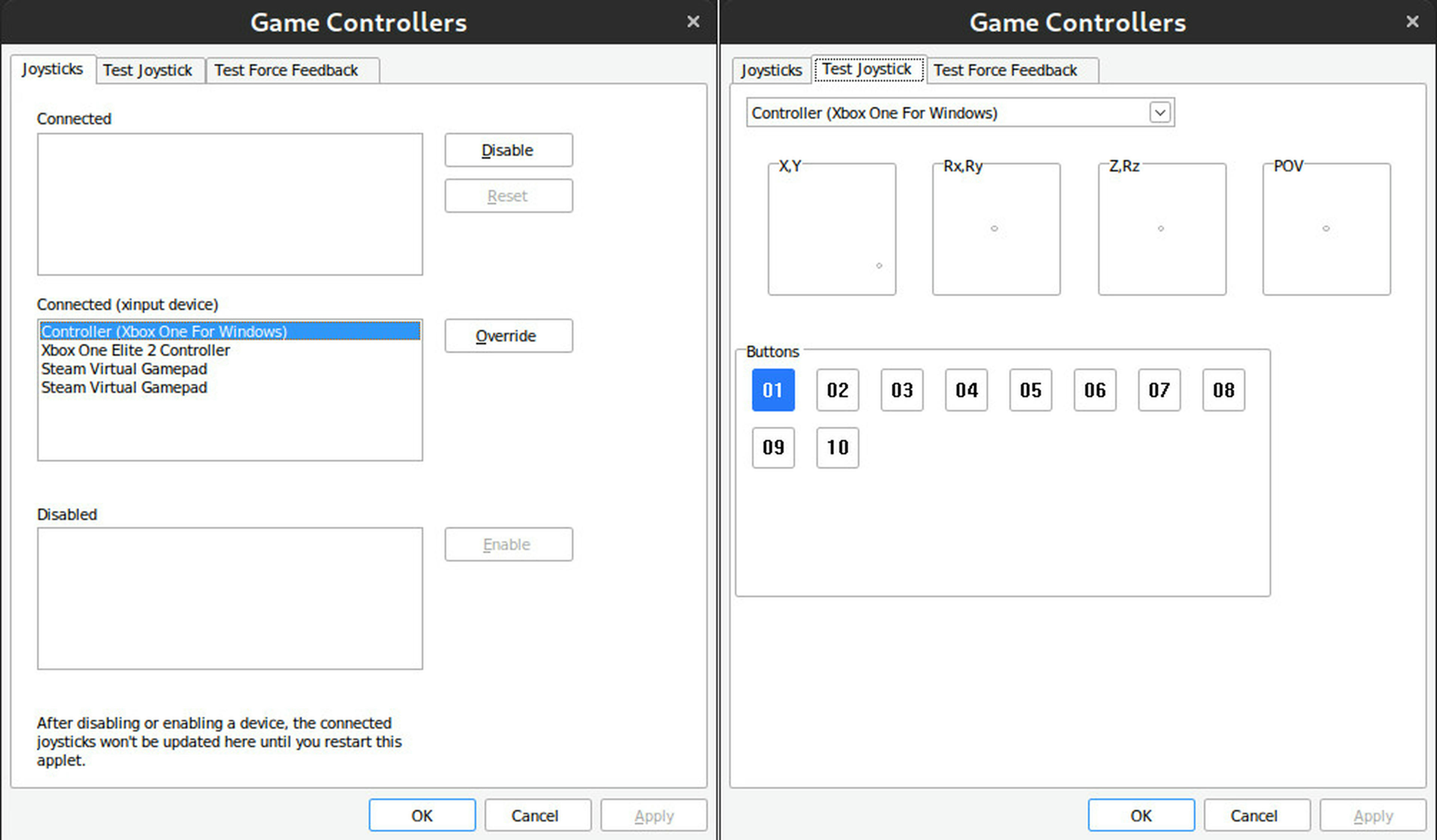 Xbox Controllers on Arch Linux