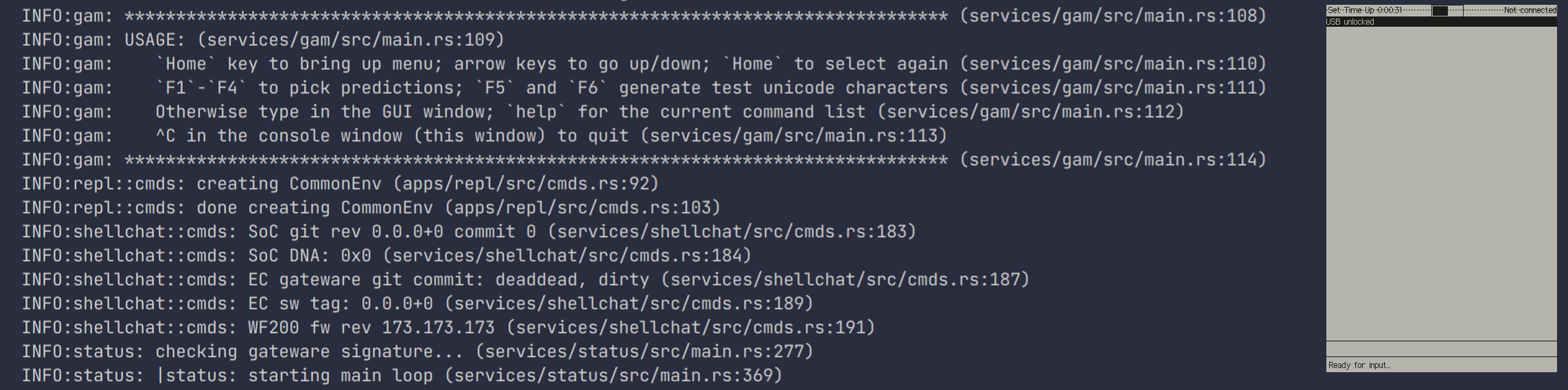 Getting started with Xous and the Precursor